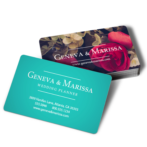 Round business cards store